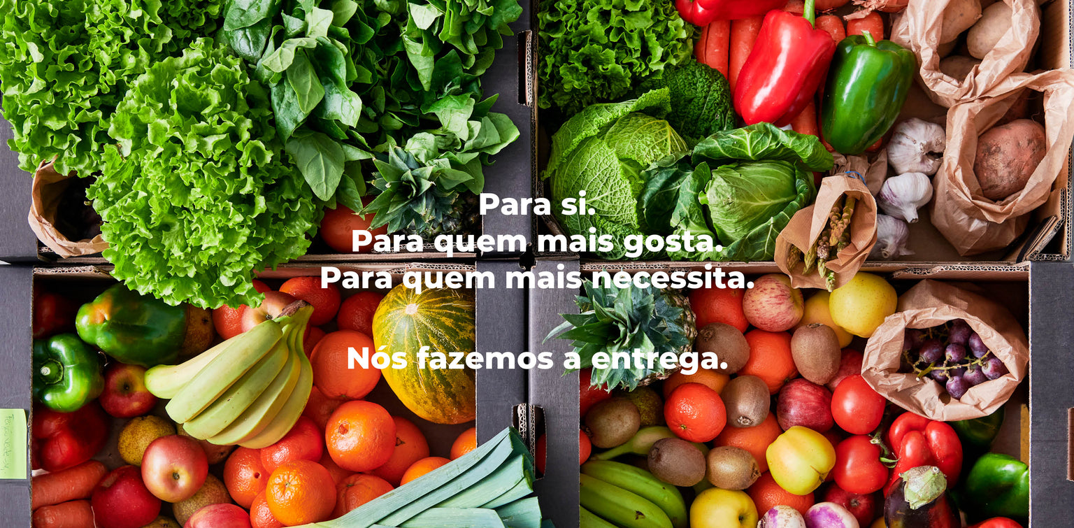 Compre online frutas e legumes - Entrega ao domicílio - Maria do Pomar